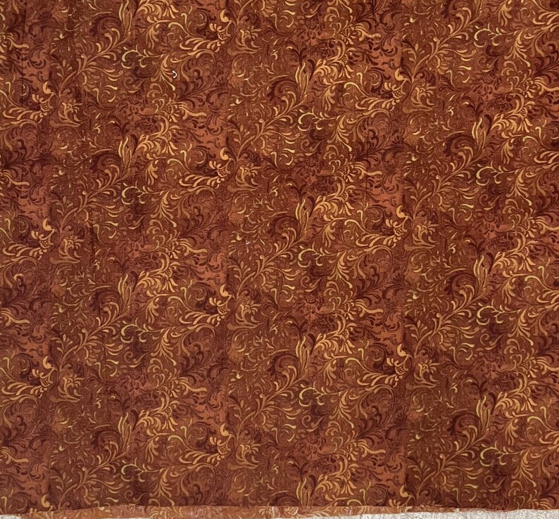 Extra Wide Brown Swirl Fabric | Quilt Backing (108" Wide) - Etsy