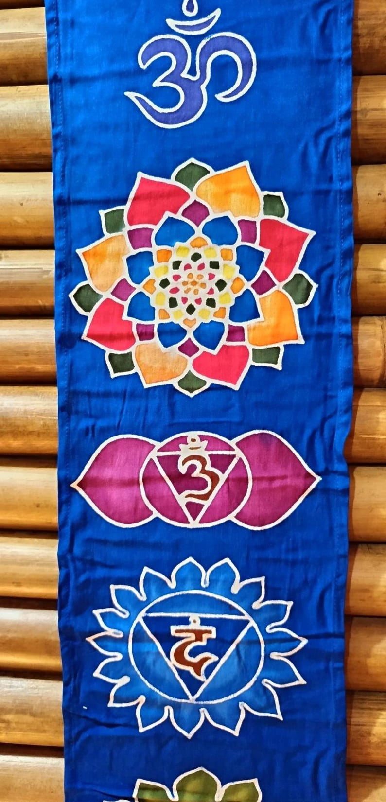 Batik Decoration 7 Chakras. Yoga, Meditation. - Etsy