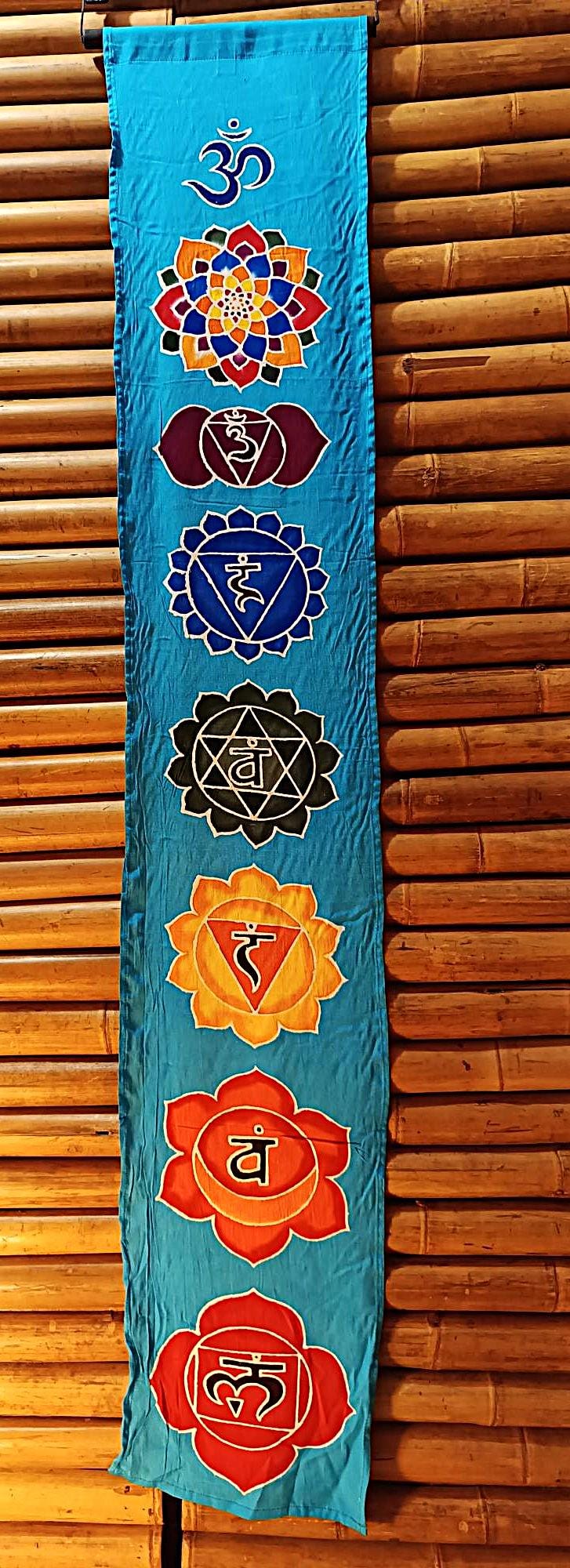 Batik Decoration 7 Chakras. Yoga, Meditation. - Etsy