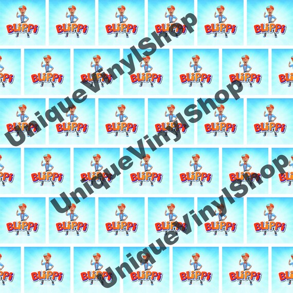 Stickers, Labels & Tags HTV Vinyl Blippi Permanent Adhesive Vinyl ...