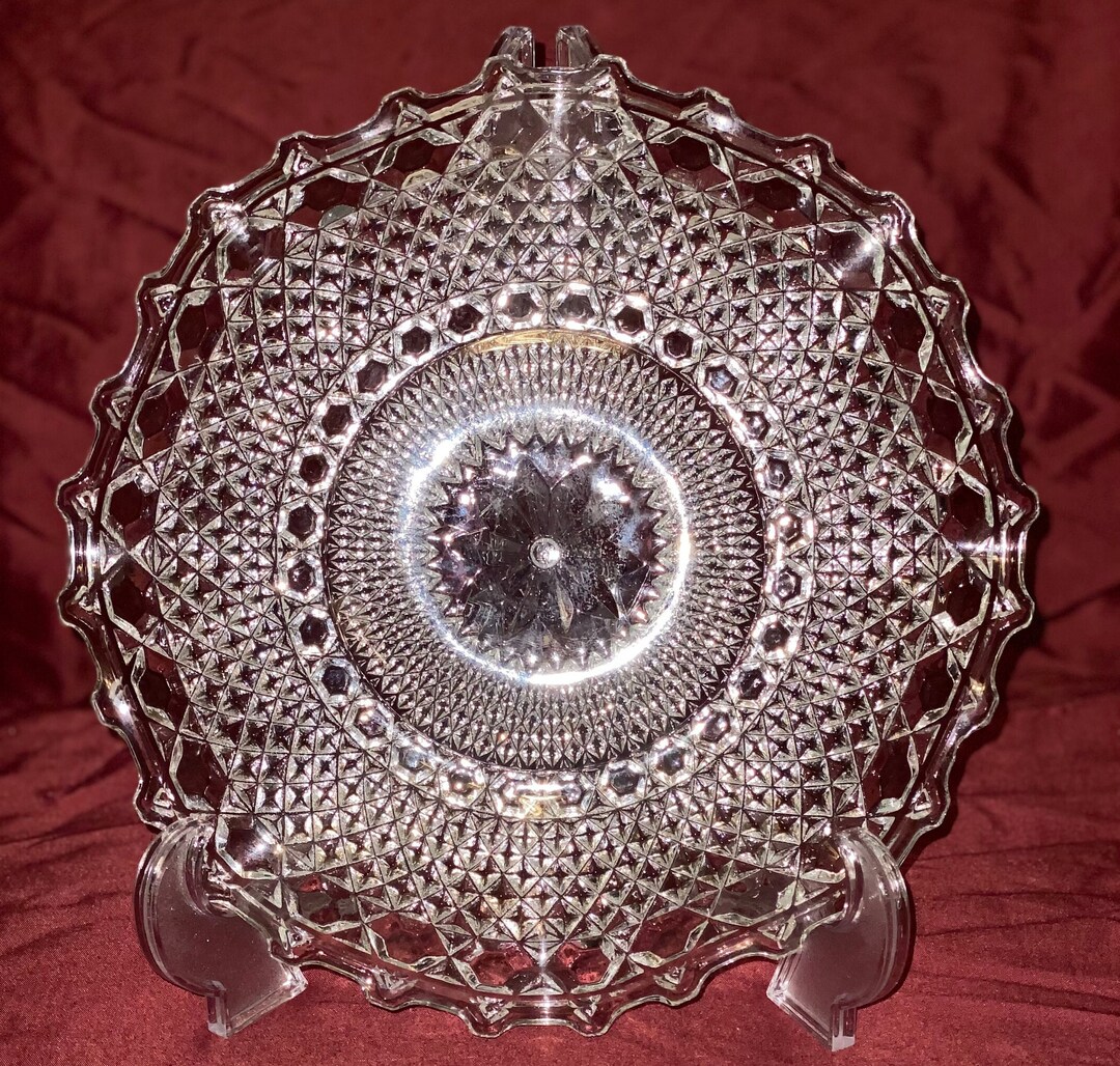 Vintage Ruffled Plate - Etsy