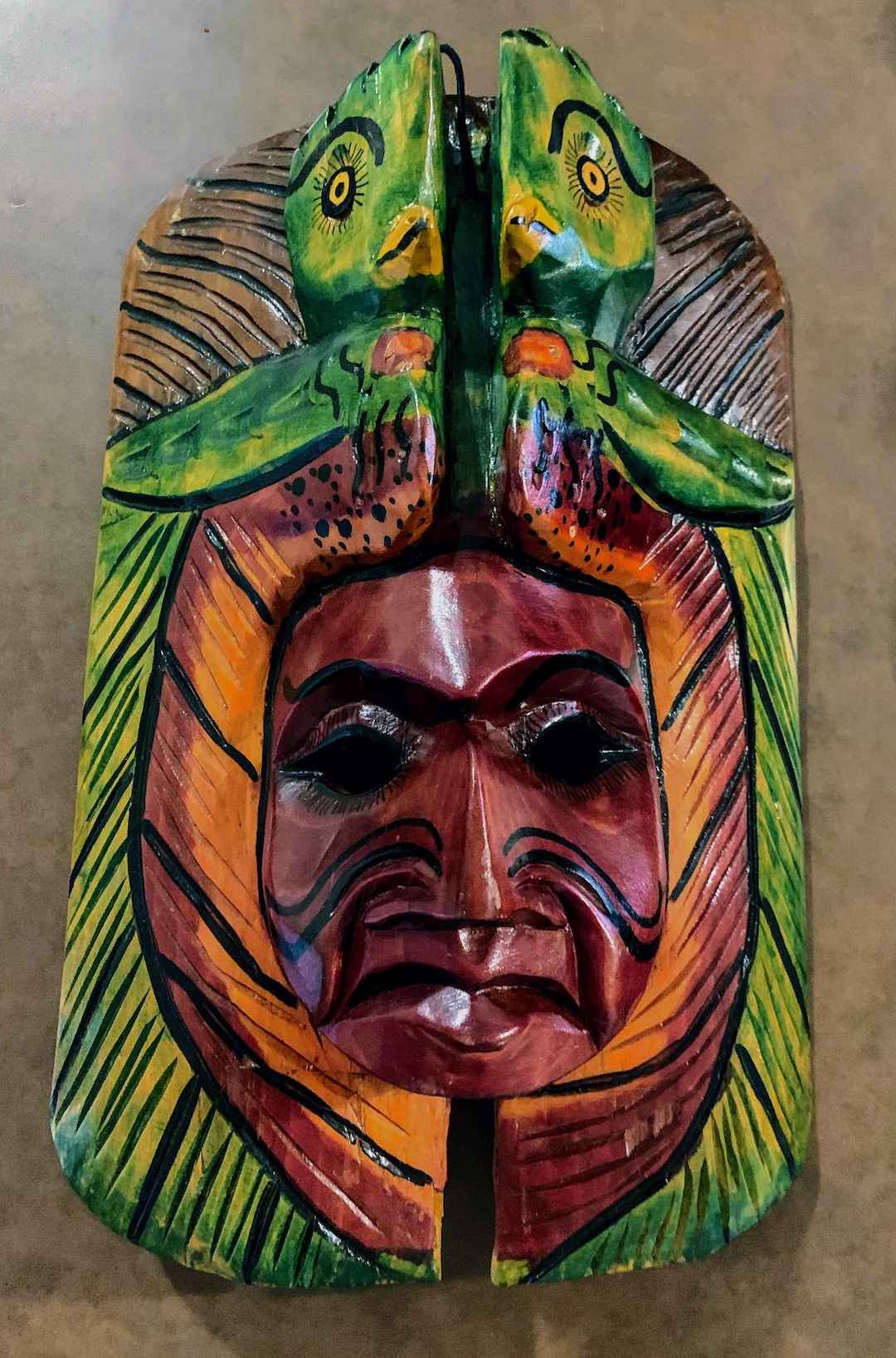 Authentic Mayan Ceremonial Masks - Etsy