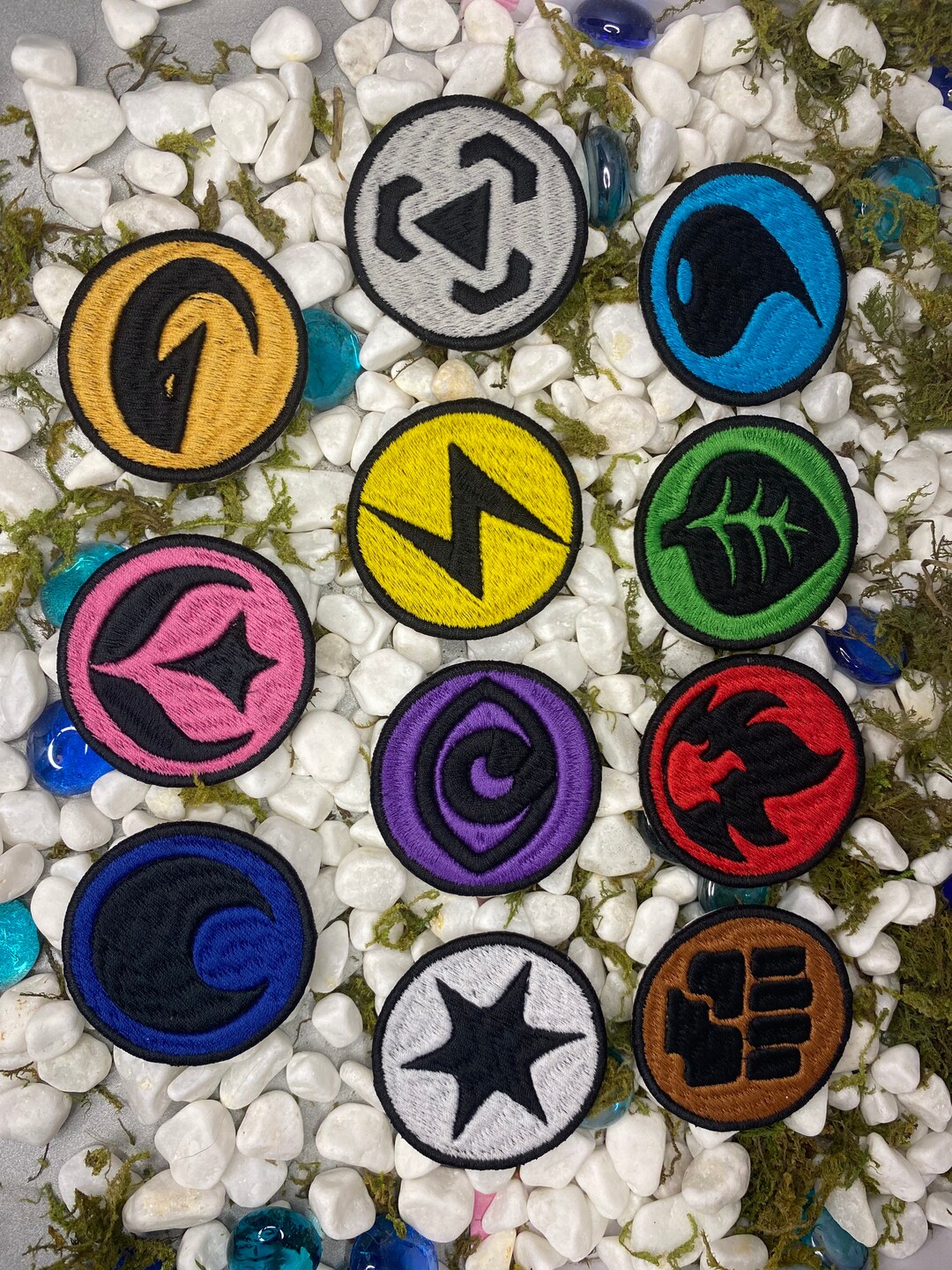 Energy Symbol Patch - Etsy