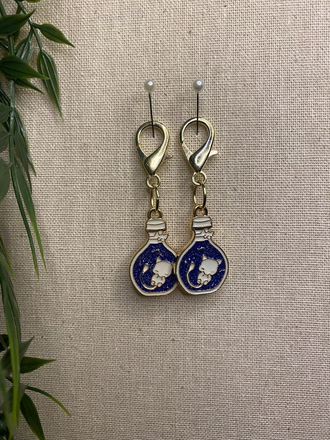 Bottled Mew Stitch Markers,charms *pack of 2 - Etsy