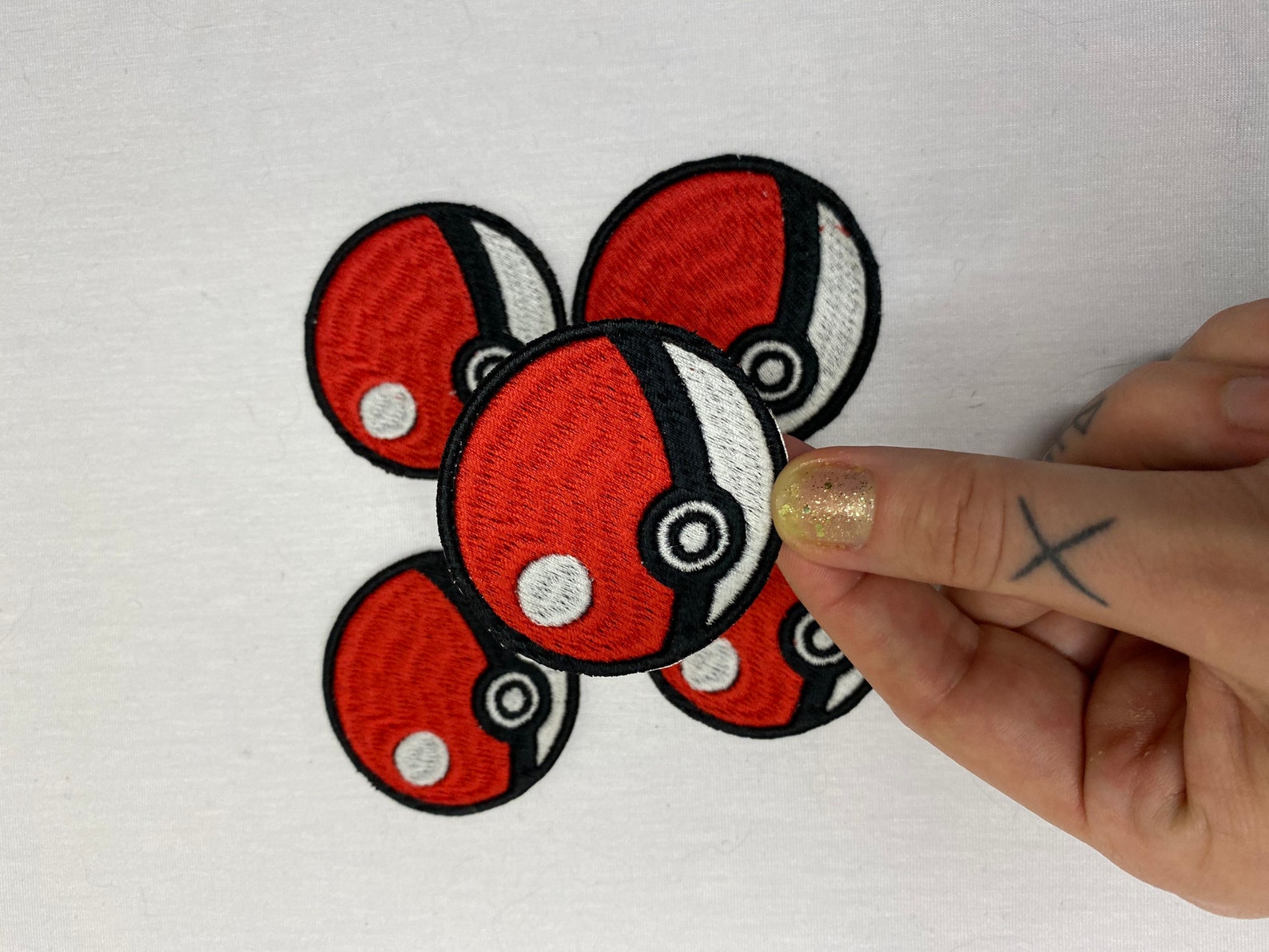 Pokeball Iron on Patch - Etsy