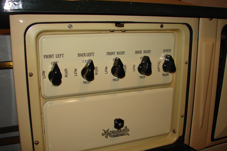 Monarch Vintage Electric Stove - Etsy