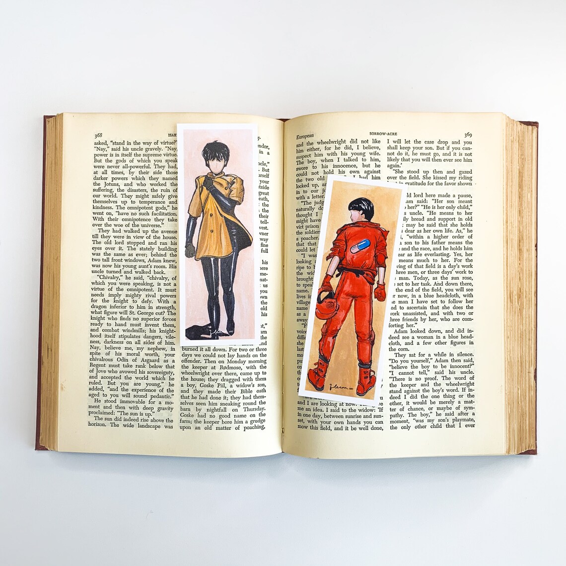 Akira Bookmarks / Kaneda & Kei / Anime / Printed From Original | Etsy