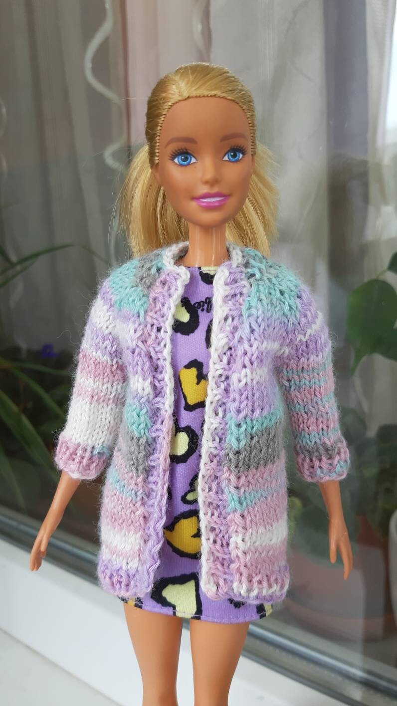 Doll Clothes FR CARDIGAN for Doll 11.5 Inch Knit Doll - Etsy