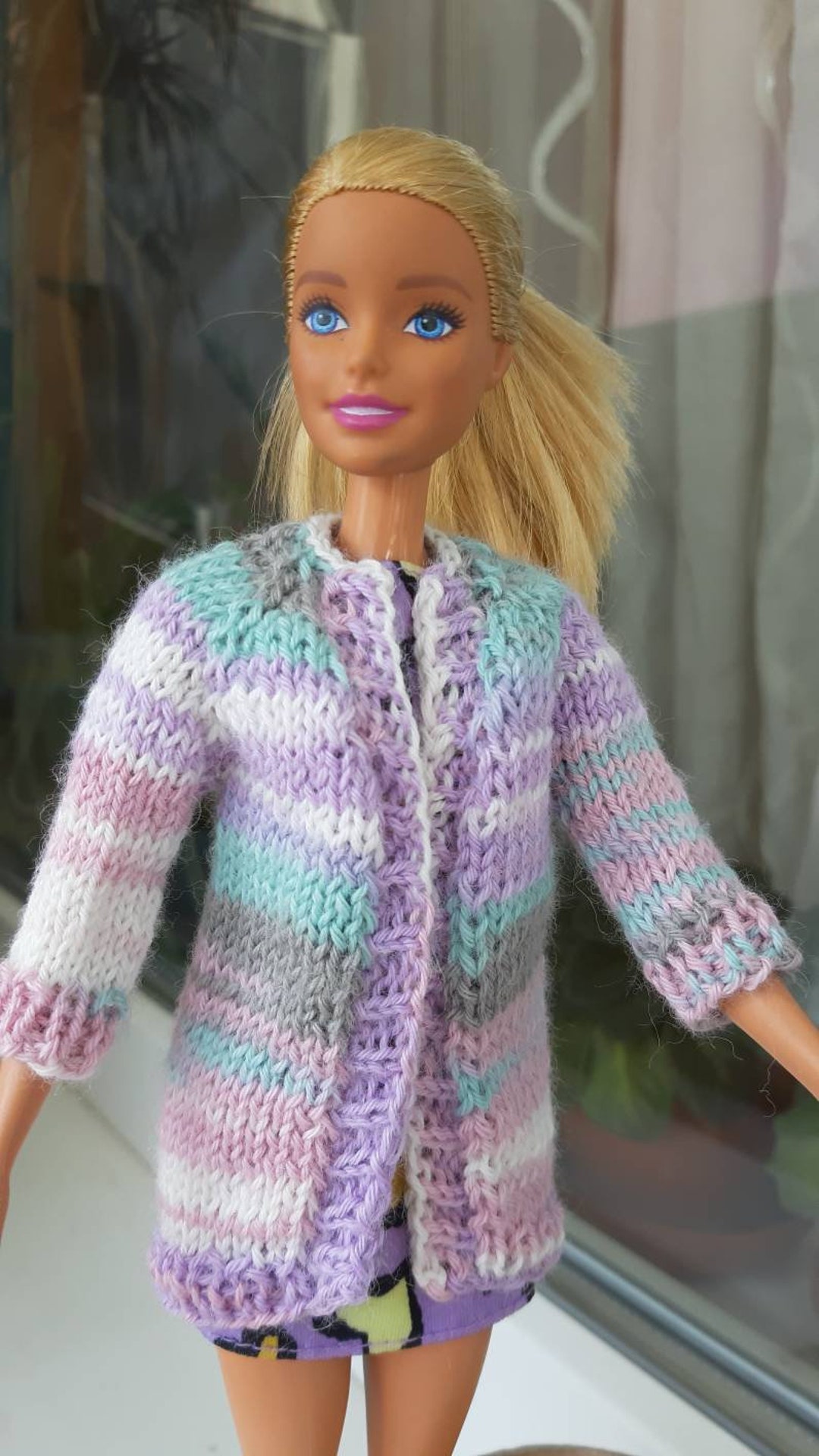 Doll Clothes - FR CARDIGAN for Doll 11.5 Inch, Knit Doll Cardigan ...