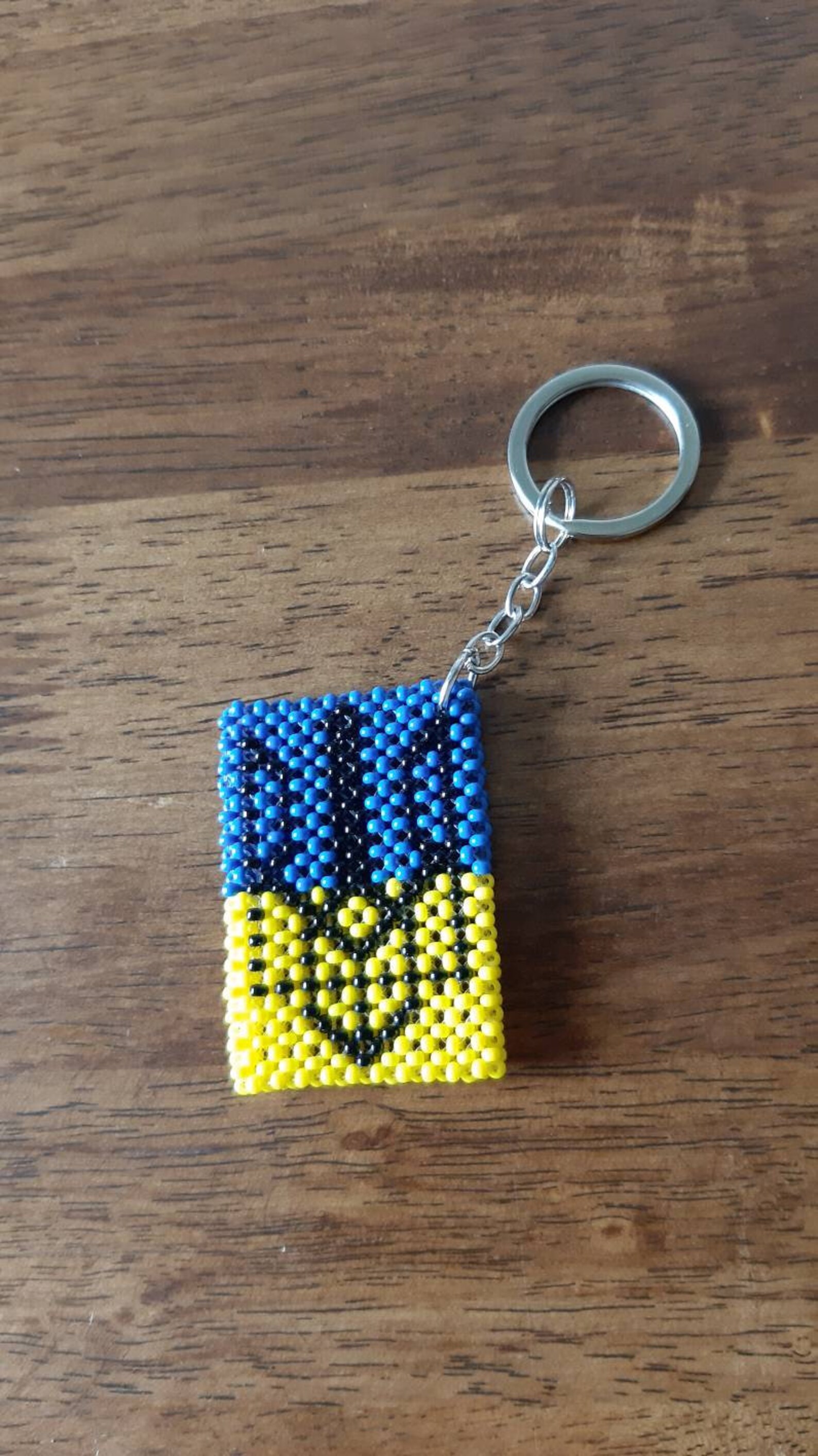 Ukraine Emblem Keychain. Ukraine Flag Keyring. Stand With Ukraine ...