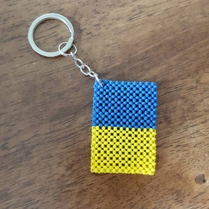 Ukraine Emblem Keychain. Ukraine Flag Keyring. Stand With Ukraine ...