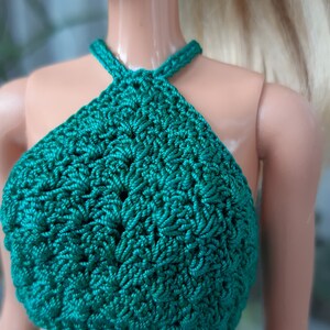 Doll Clothes - Sun Yellow Doll Crop Top. Crochet Top for Doll 11.5 Inch ...