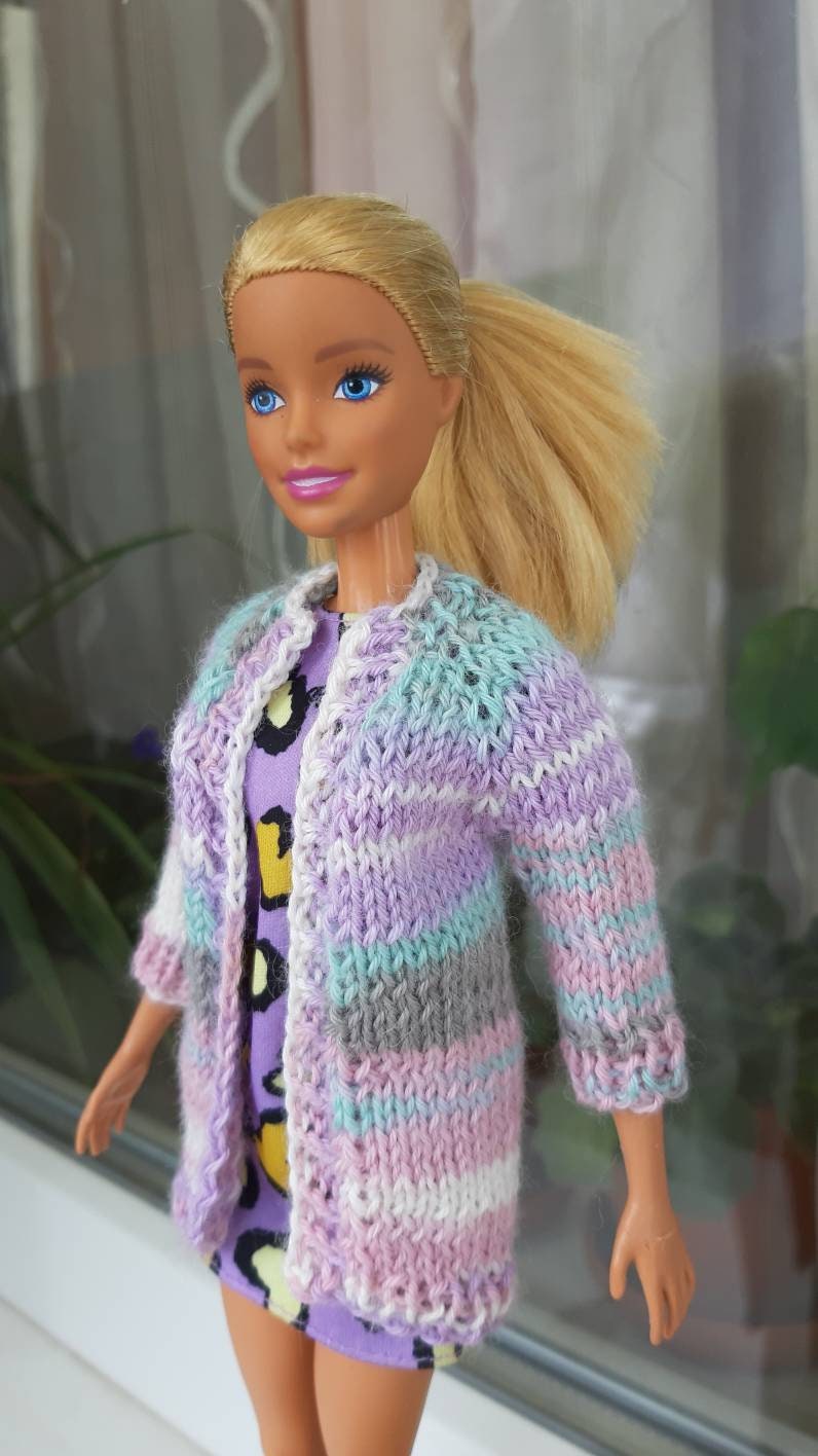 Doll Clothes FR CARDIGAN for Doll 11.5 Inch Knit Doll - Etsy