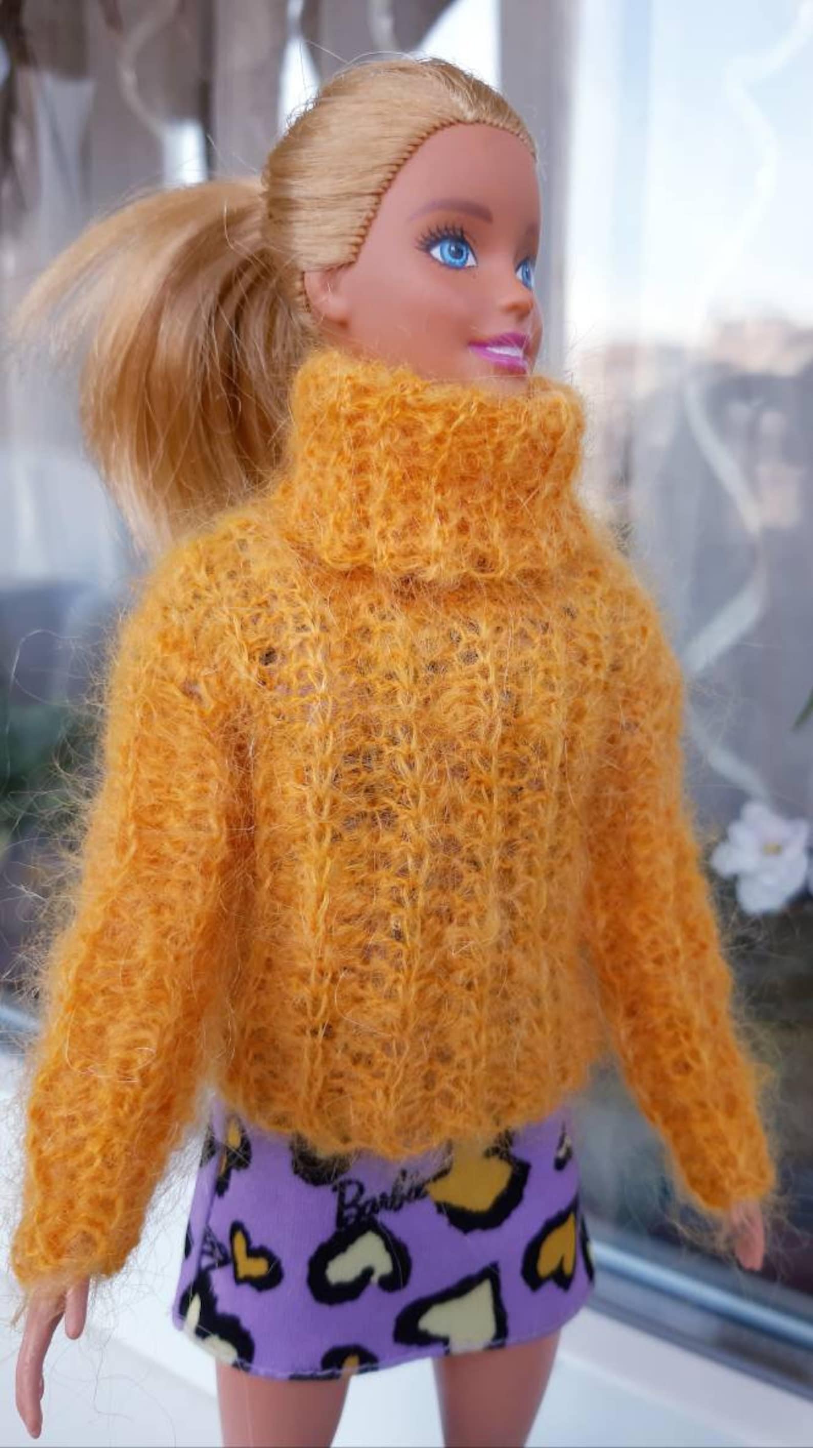 Doll Clothes Mohair SWEATER for Doll 11.5 Inch Doll Clothes - Etsy