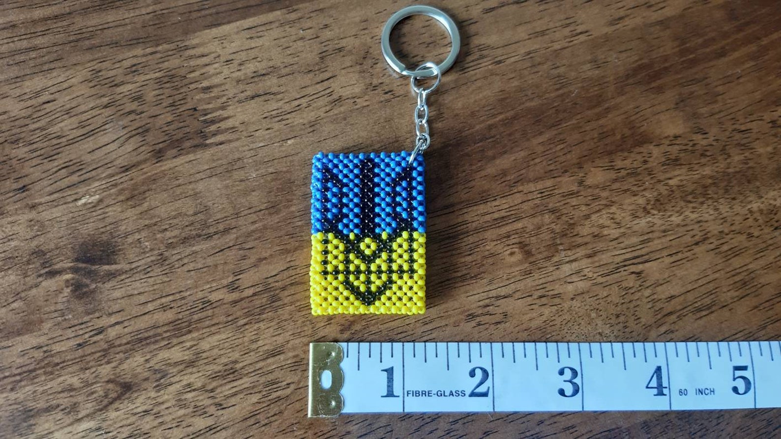 Ukraine Emblem Keychain. Ukraine Flag Keyring. Stand With Ukraine ...