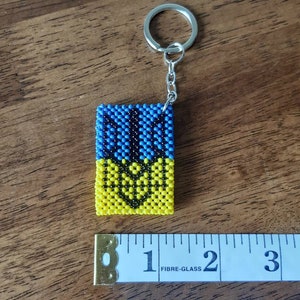 Ukraine Emblem Keychain. Ukraine Flag Keyring. Stand With Ukraine ...