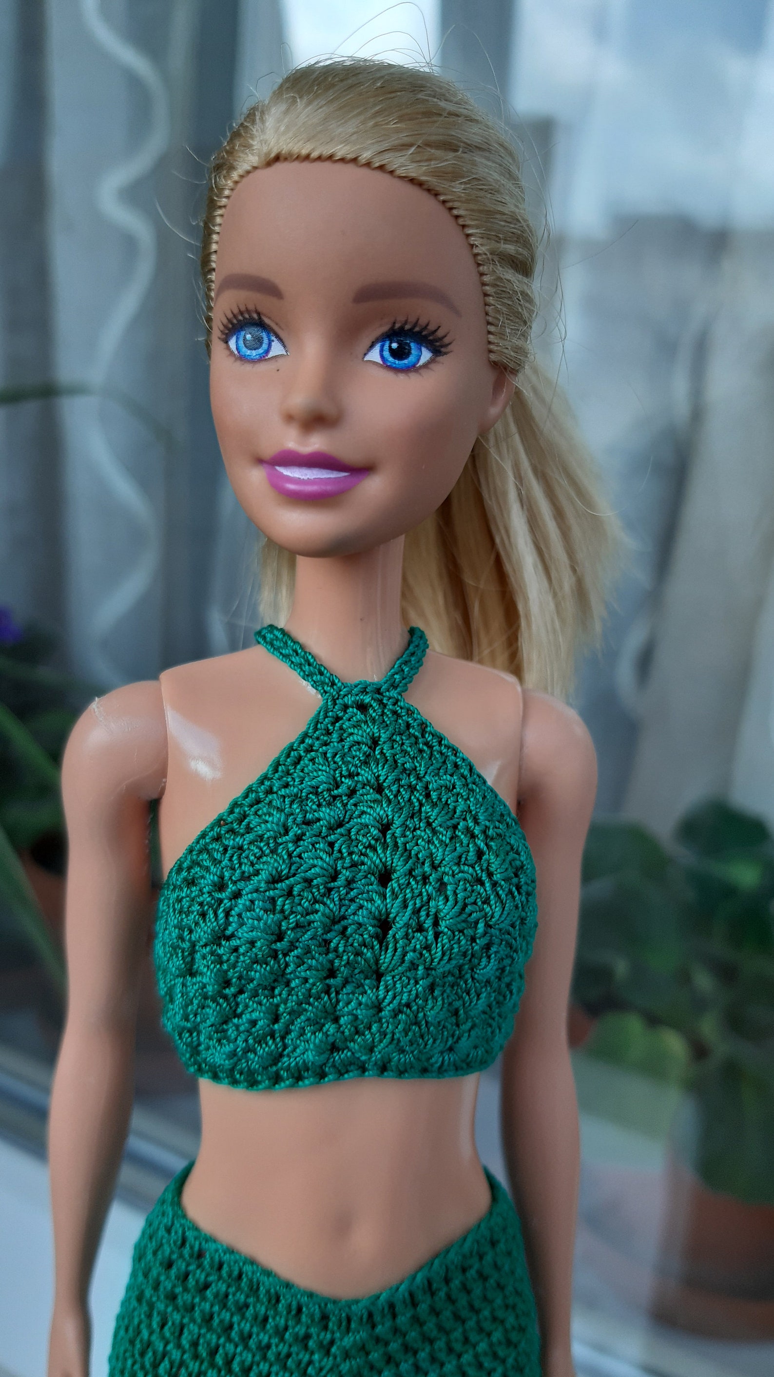 Doll Clothes - Sun Yellow Doll Crop Top. Crochet Top for Doll 11.5 Inch ...