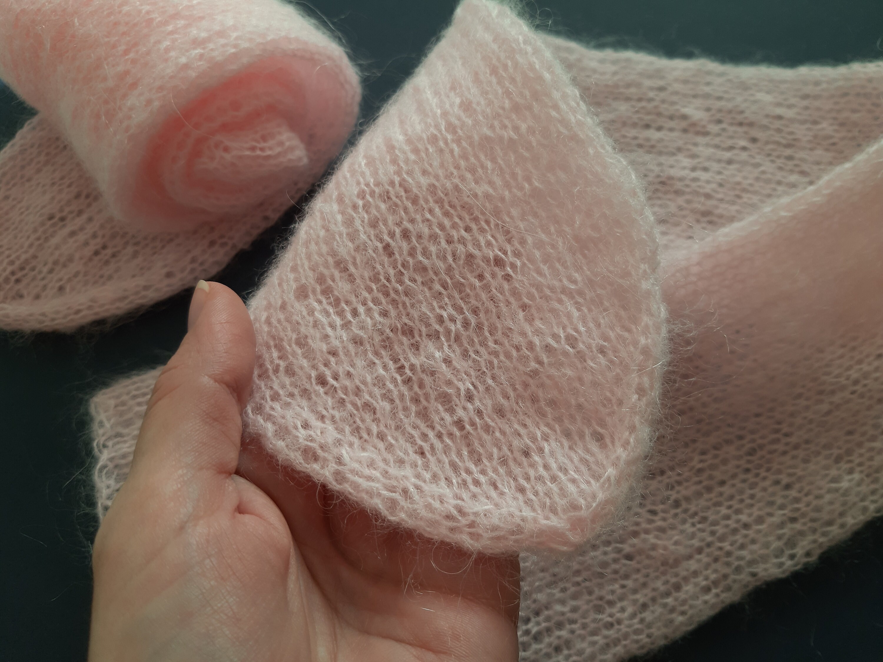 Mohair Long Socks, Slouch Socks, Fuzzy Sheer Mohair Bed Socks, Knitted ...