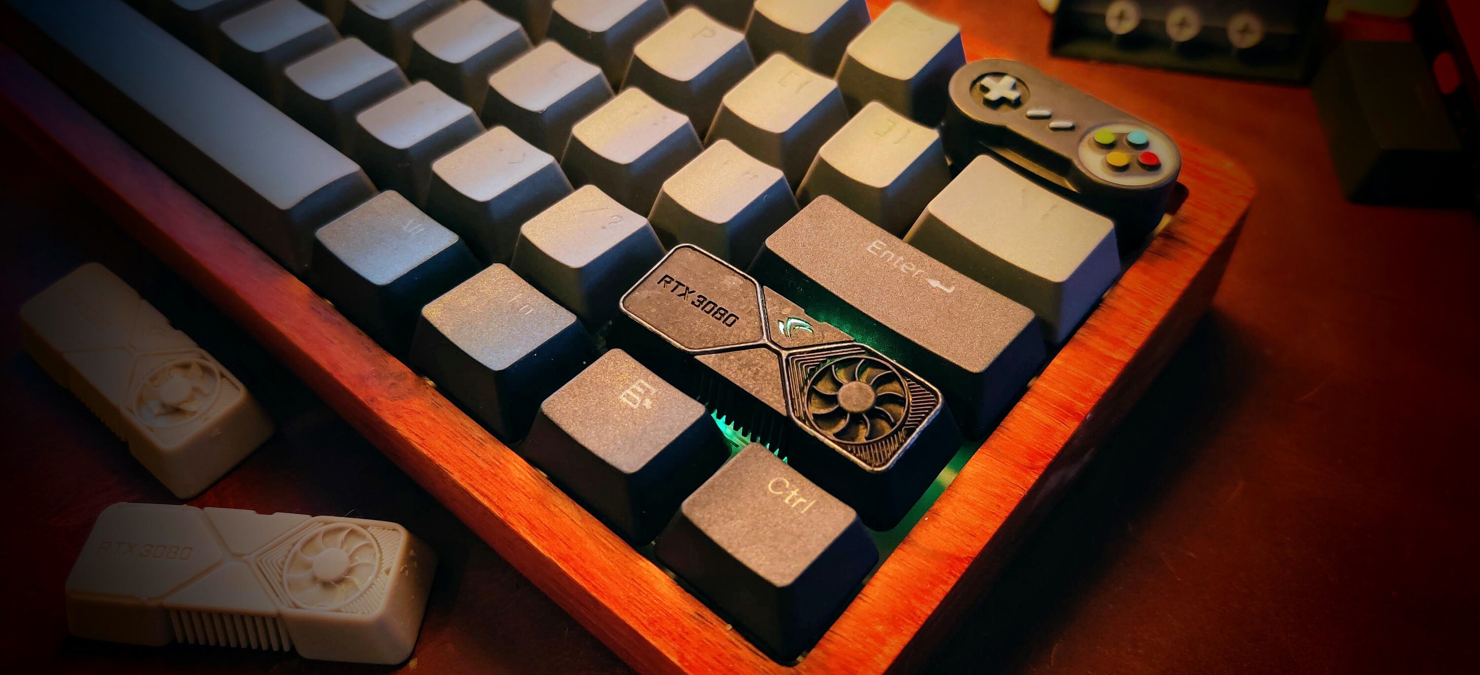 NVIDIA gpu 3080 / 3090 GTX RTX Keycap for mechanical keyboards | Etsy