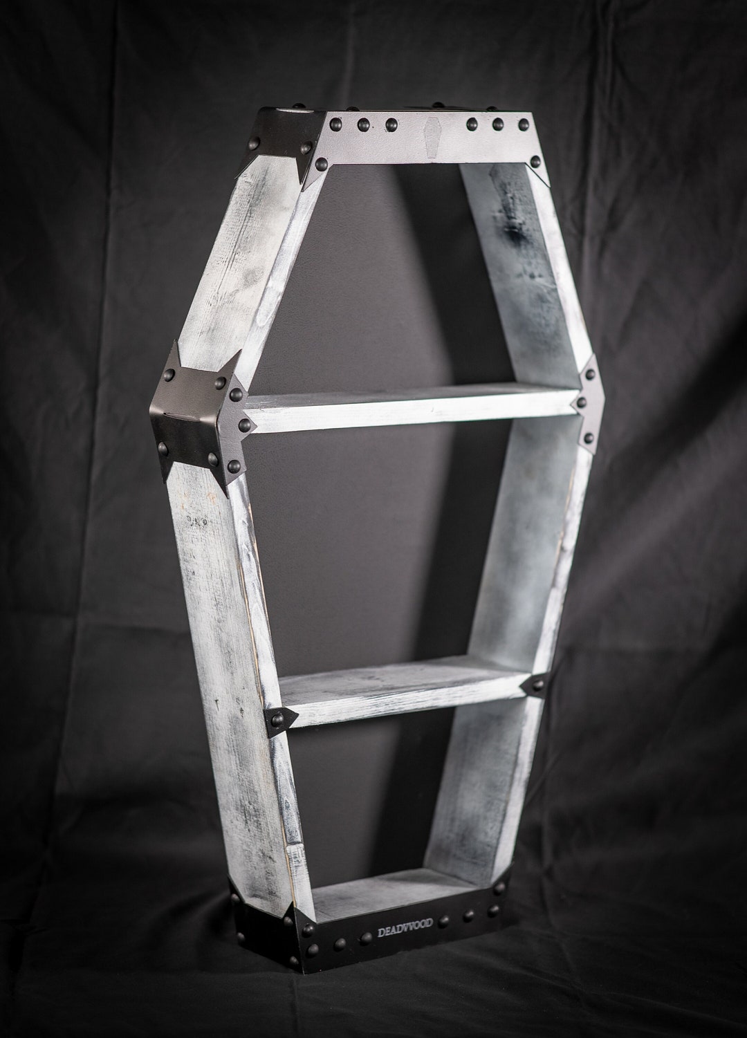 DEADVVOOD Deep Six Coffin Shelf GREY Free Shipping - Etsy