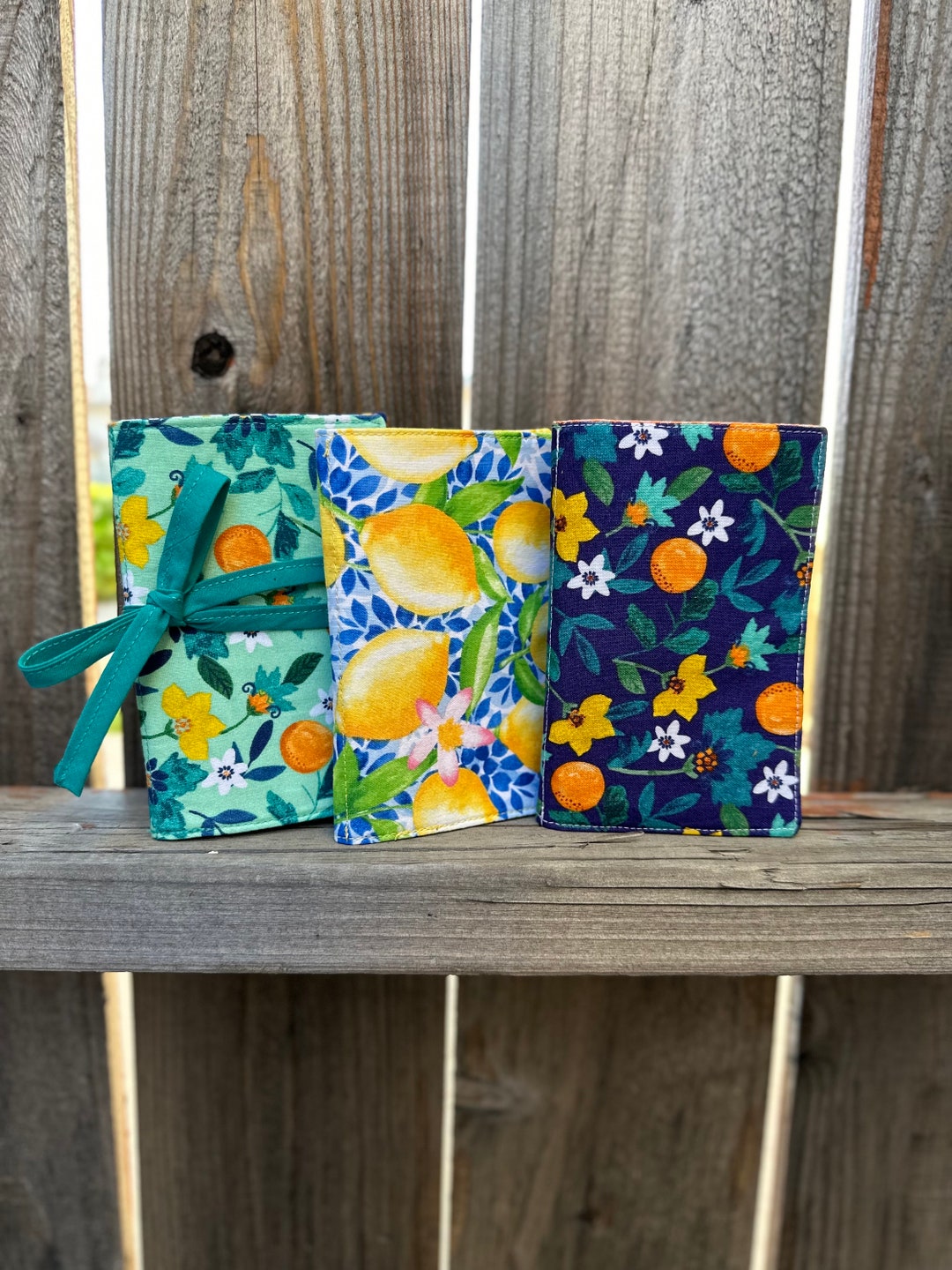 Summer Fruit Compact Tea Bag Wallet - Citrus Tea Bag Organizer, On-the ...