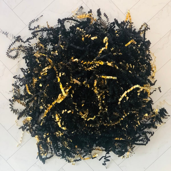 Gold Shredded Paper - Etsy