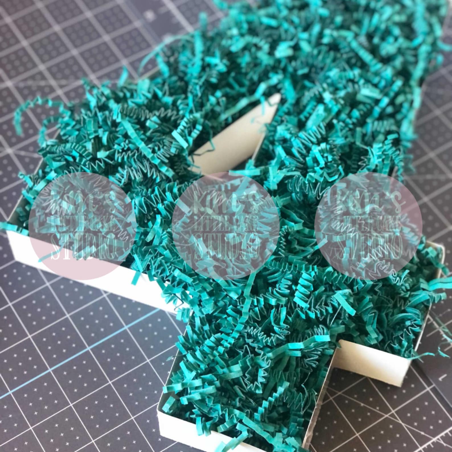 Letter or Number Fillable Box in White for Cupcakes Treats - Etsy