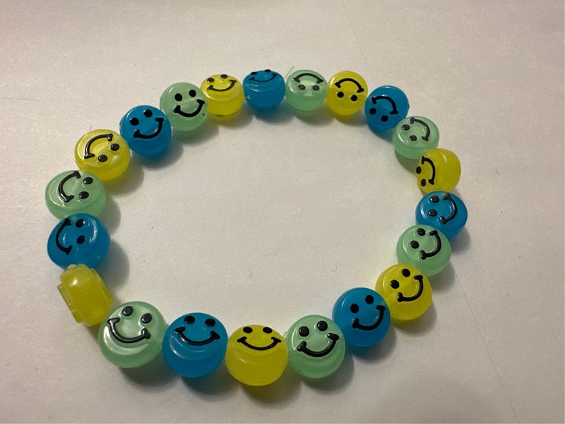 Smiley Face Bracelet - Etsy