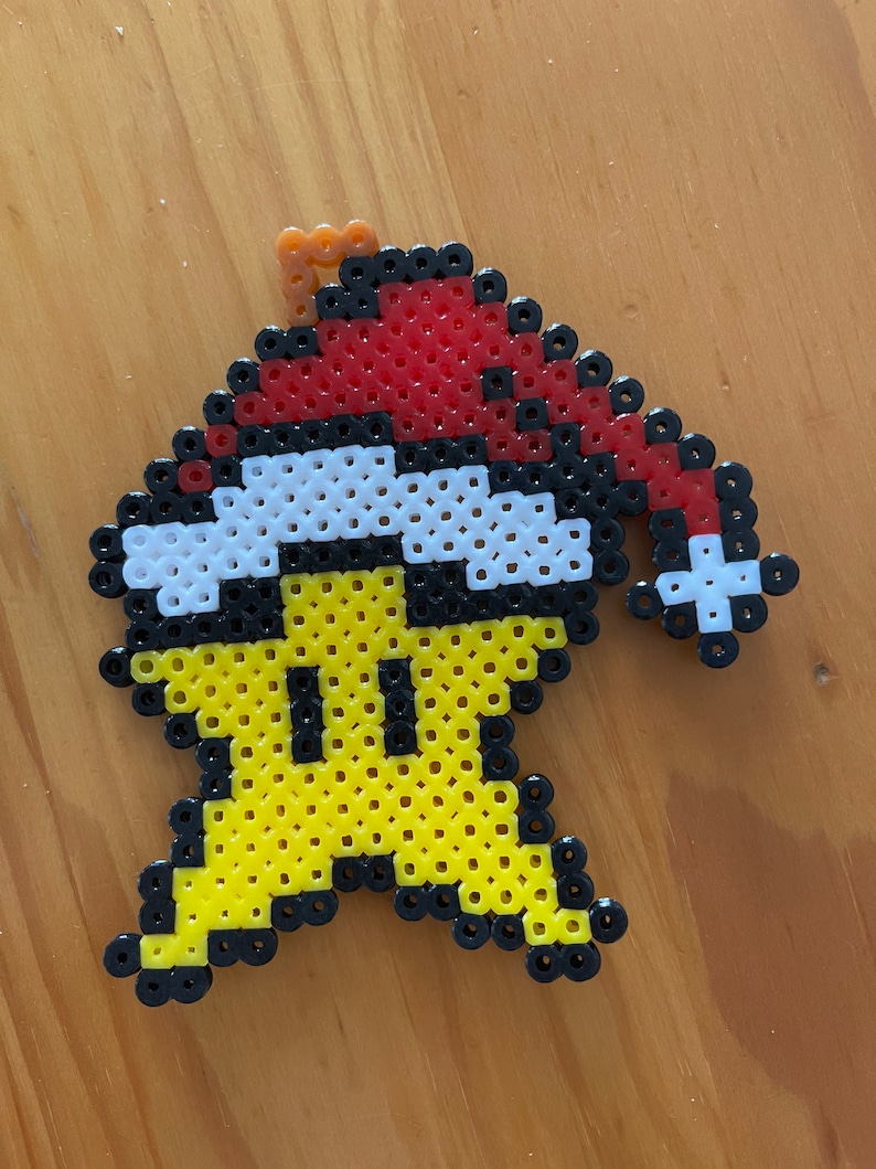 Handmade Christmas Decor / Tag Super Mario Hama Beads Choose Your ...