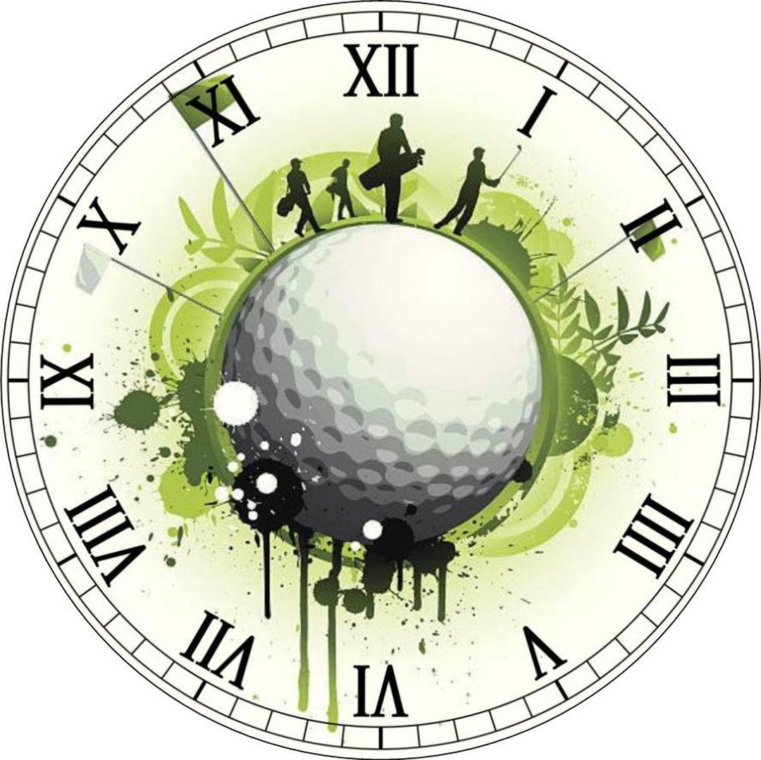 Golf. Wall Clock. - Etsy