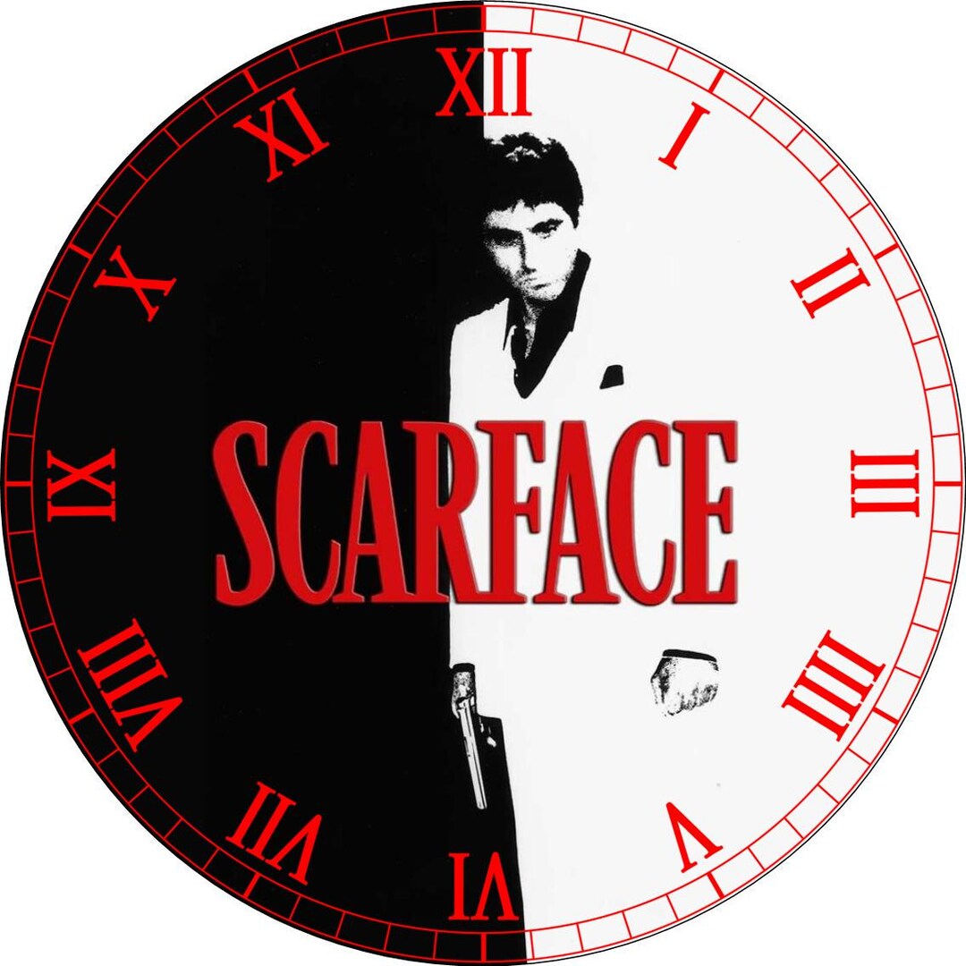 Scarface. Wall Clock. - Etsy