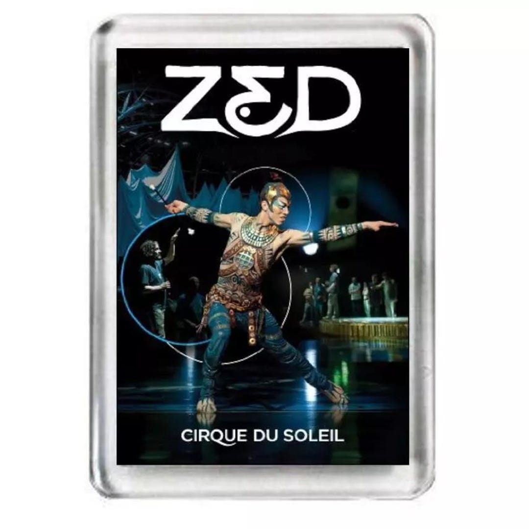 Cirque Du Soleil Zed. the Musical. Fridge Magnet. - Etsy