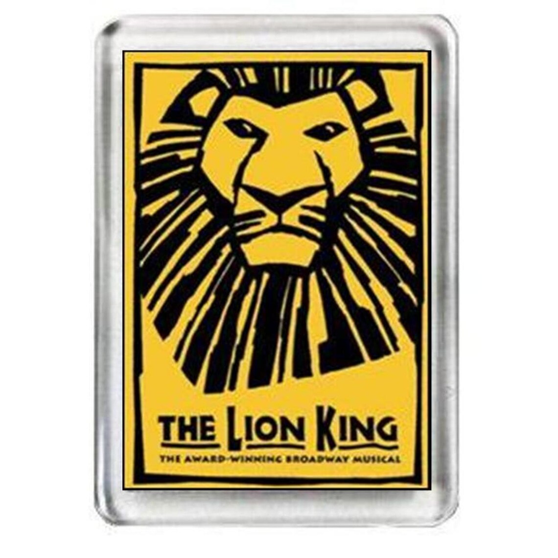 Rey Leon. El musical. Imán de refrigerador. - Etsy México