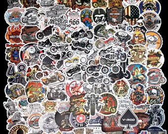 Motorcycle Sticker | Etsy