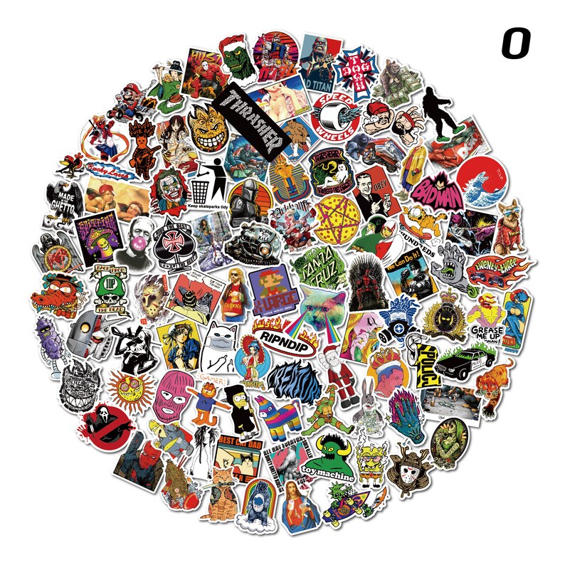 100 PCS Sticker Pack Stickers Decals Vinyls PVC for | Etsy