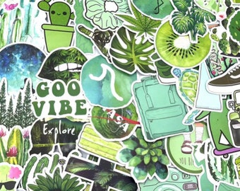 Green Sticker Pack | Etsy
