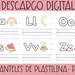 Tapetes De Plastilina Del Alfabeto | DESCARGO DIGITAL - Actividad ...
