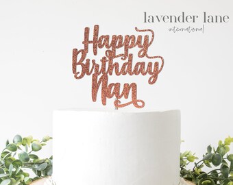 Hbd Cake Topper | Etsy