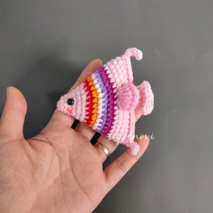 LGBT Crochet Colorful Fish Pride Flag Gift for LGBT Fish Collection ...