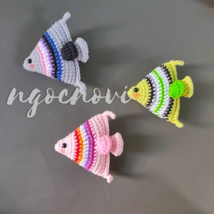 LGBT Crochet Colorful Fish Pride Flag Gift for LGBT Fish Collection ...