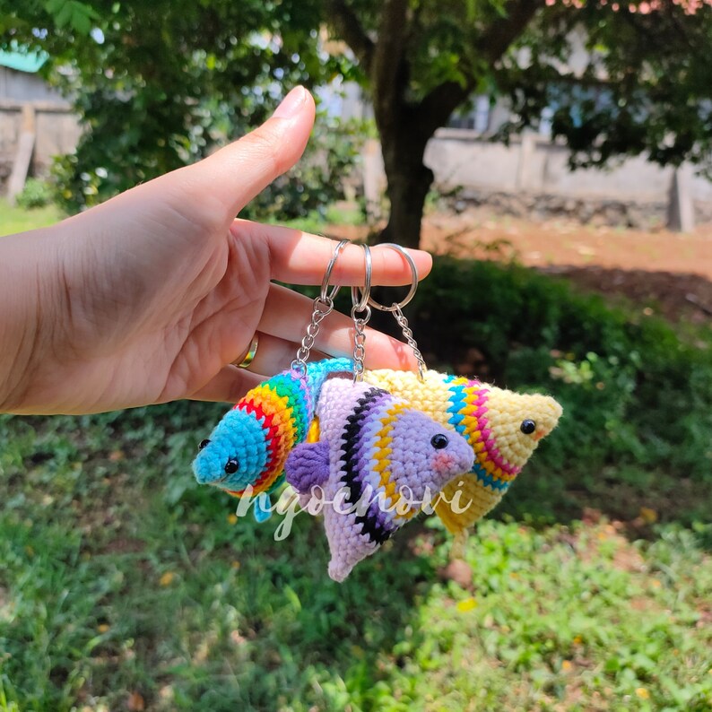 LGBT Crochet Colorful Fish Pride Flag Gift for LGBT Fish - Etsy