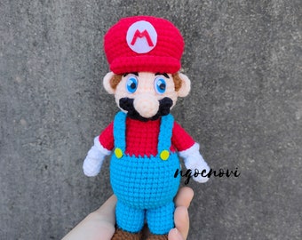 Super Mario Plushie - Etsy
