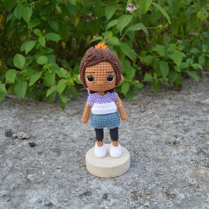 PATTERN: Crochet Girl Doll 2, Crochet Inspired Doll Pattern, PDF ...