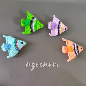 LGBT Crochet Colorful Fish Pride Flag Gift for LGBT Fish Collection ...