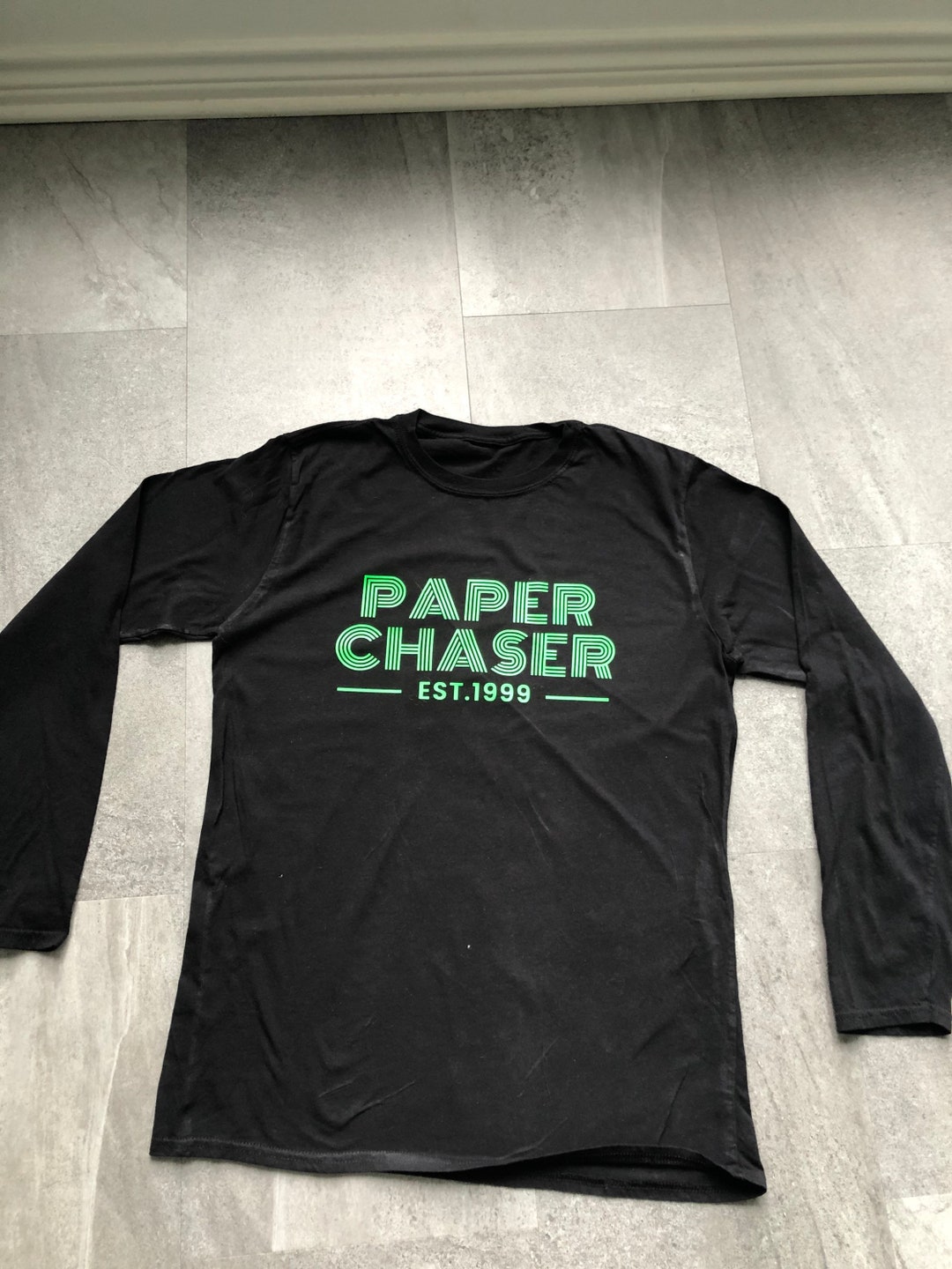 Paper Chaser Long Sleeve - Etsy