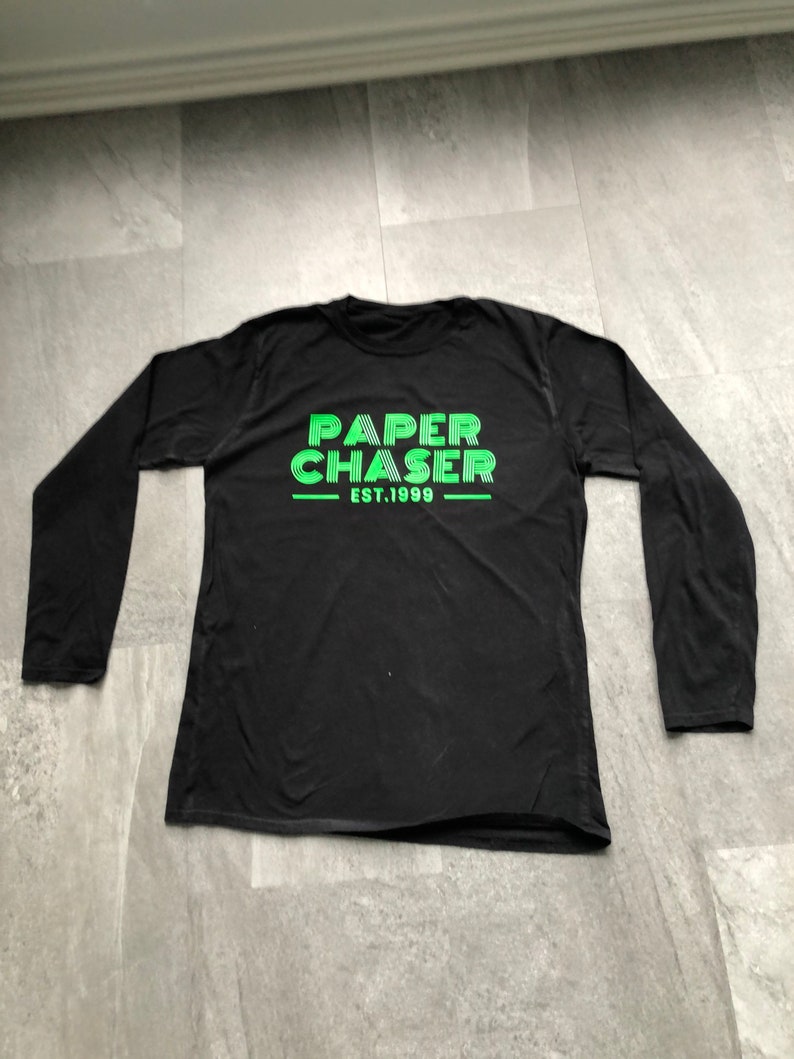Paper Chaser Long Sleeve - Etsy