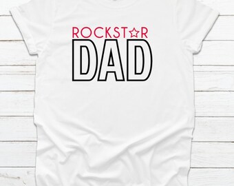 Rockstar Dad Svg, Best Dad Ever Svg, Funny Dad Svg Png, Birthday Dad ...