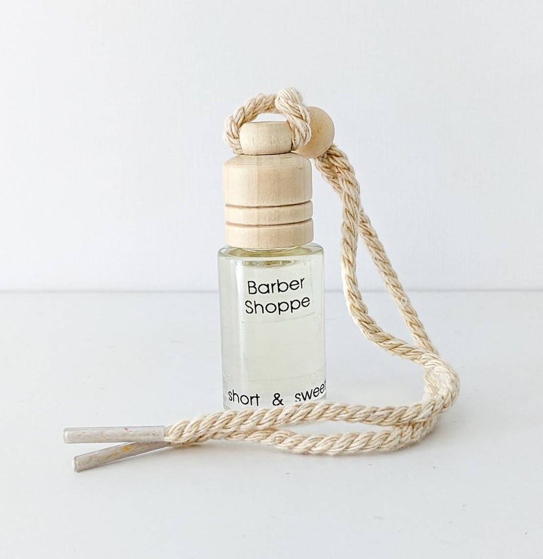 Barber Shoppe Scented Car Fragrance Diffuser | Rear View Mirror Vehicle ...