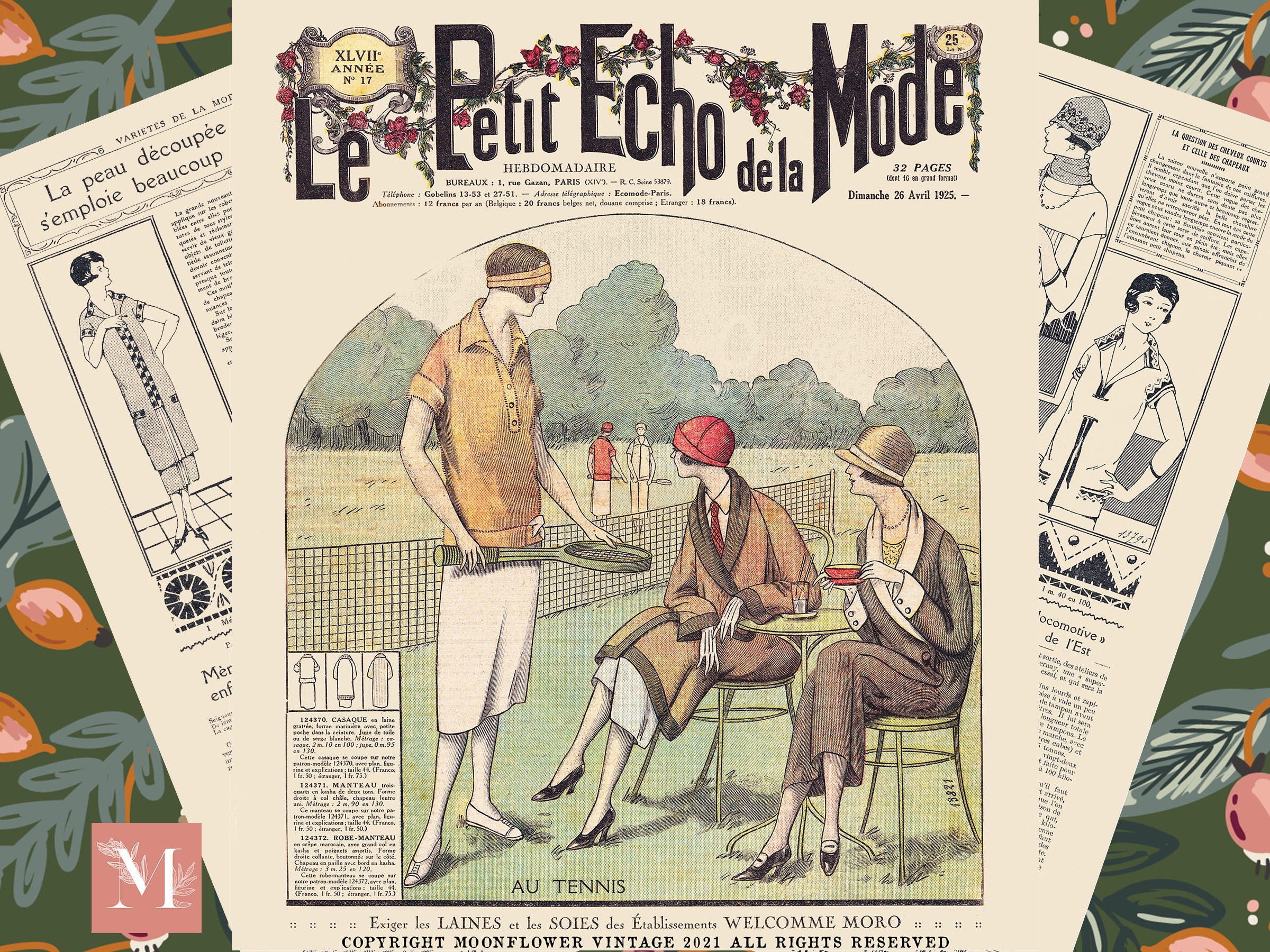 1920s Fashion Ads