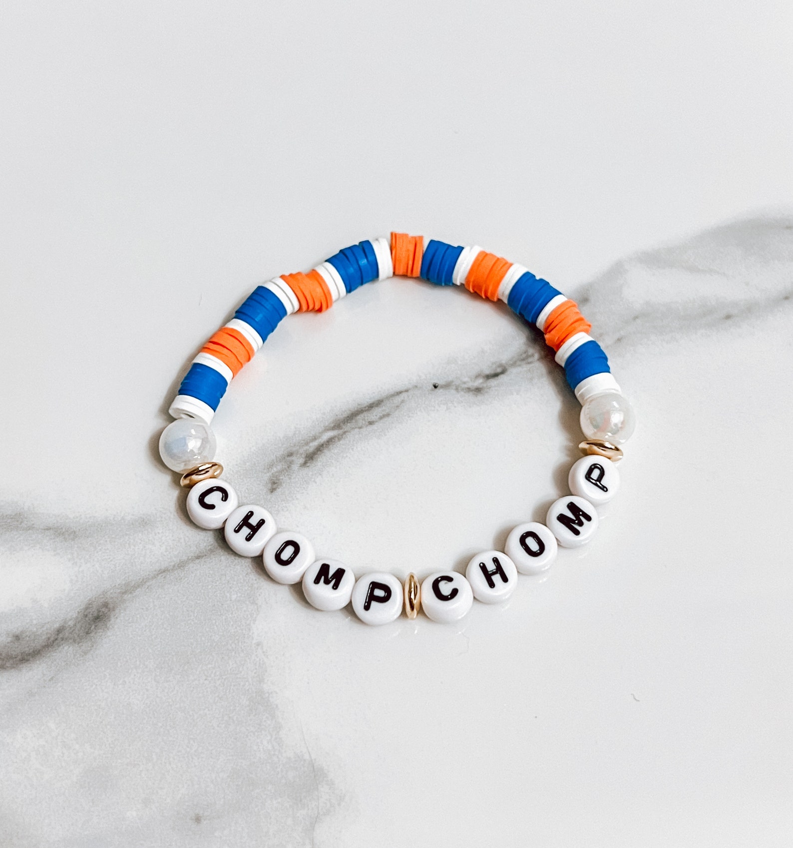 Chomp Chomp Bracelet, Florida Gators Bracelet, Graduate Gifts, Gifts ...